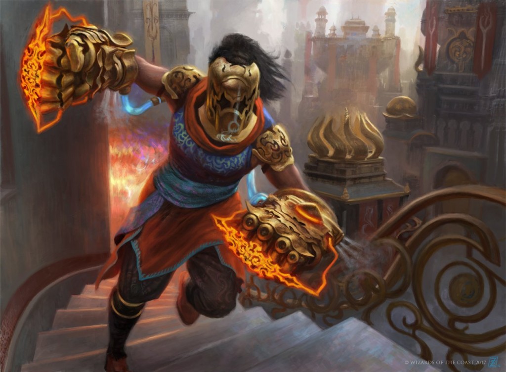 Sweatworks Brawler MtG Art from Aether Revolt Set by Zack Stella - Art ...