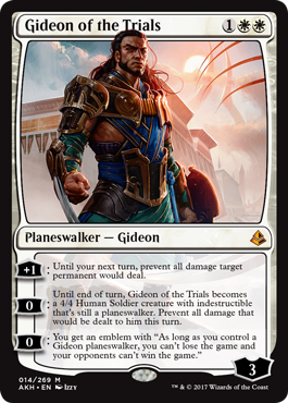 Gideon of the Trials MtG Art from Amonkhet Set by Izzy - Art of Magic ...