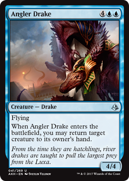 Angler Drake MtG Art from Amonkhet Set by Svetlin Velinov - Art of ...
