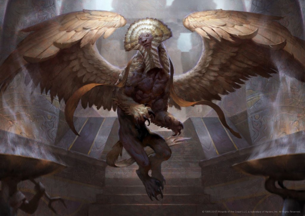 Consecrated Sphinx (Invocations) MtG Art from Amonkhet Set by Lius ...