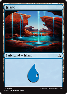 Island MtG Art from Amonkhet Set by Mark Poole - Art of Magic: the ...