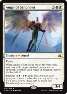 Angel of Sanctions MtG Art from Amonkhet Set by Min Yum - Art of Magic: the Gathering