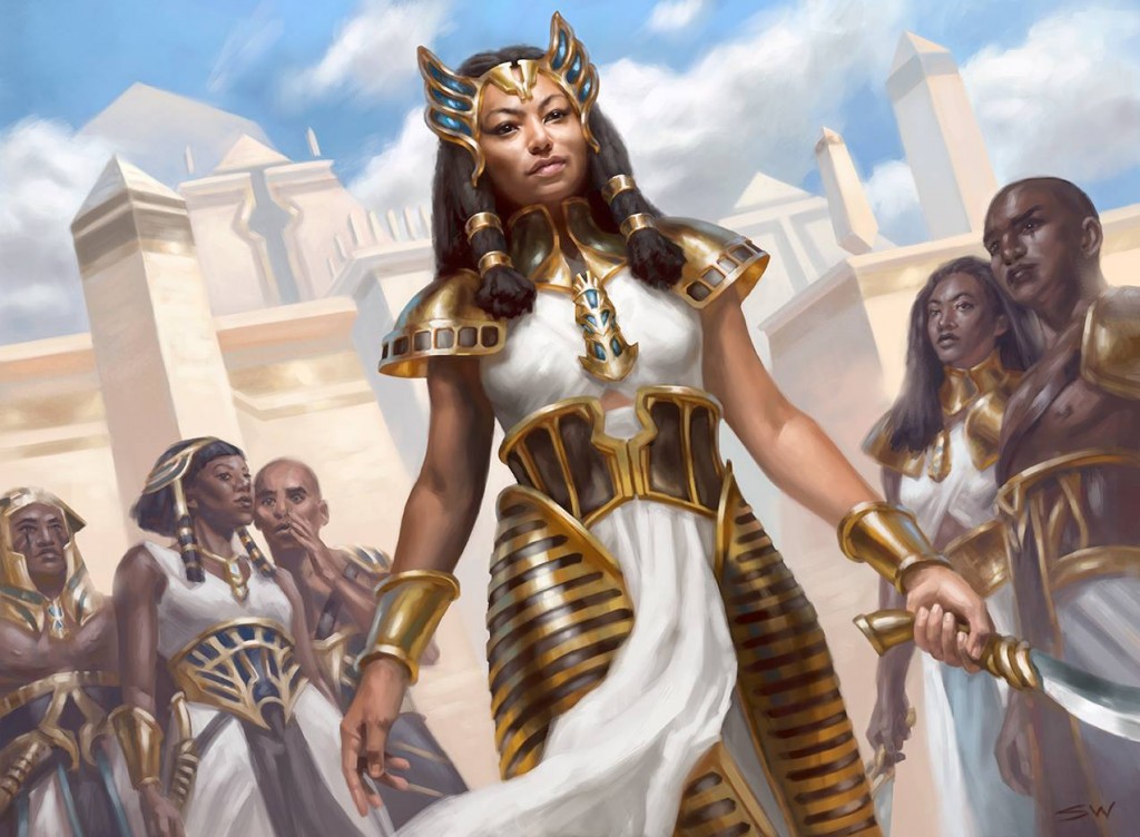 Honored Crop-Captain MtG Art from Amonkhet Set by Sara Winters - Art of ...