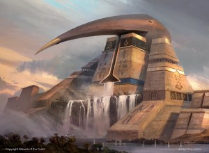 Kefnet’s Monument MtG Art from Amonkhet Set by Titus Lunter - Art of ...