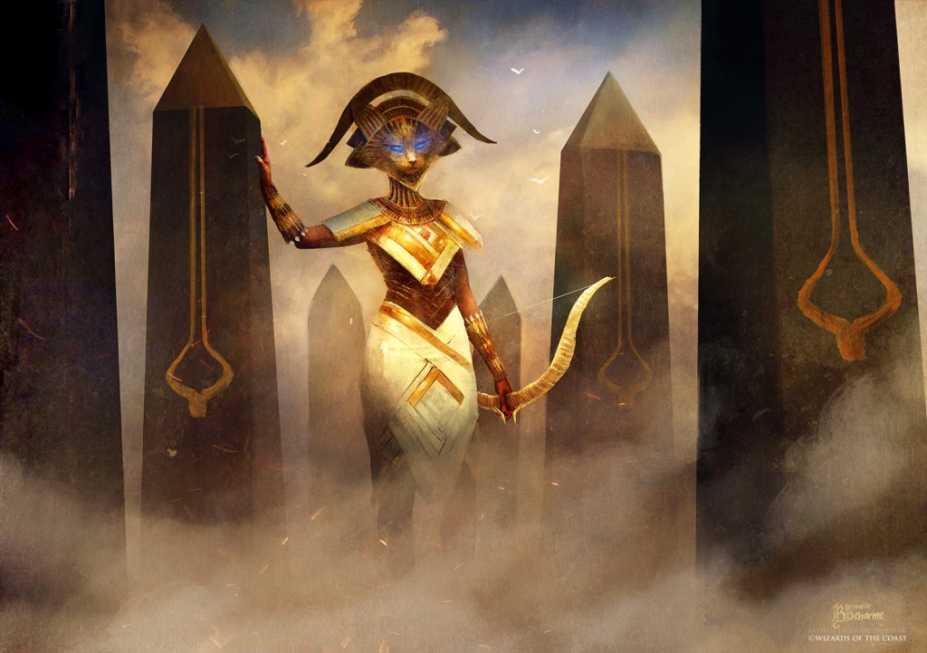 Oketra the True (Invocations) MtG Art from Amonkhet Set by Bastien L ...