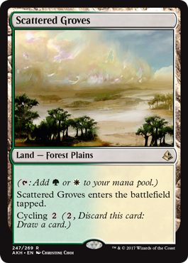 Scattered Groves MtG Art from Amonkhet Set by Christine Choi - Art of ...