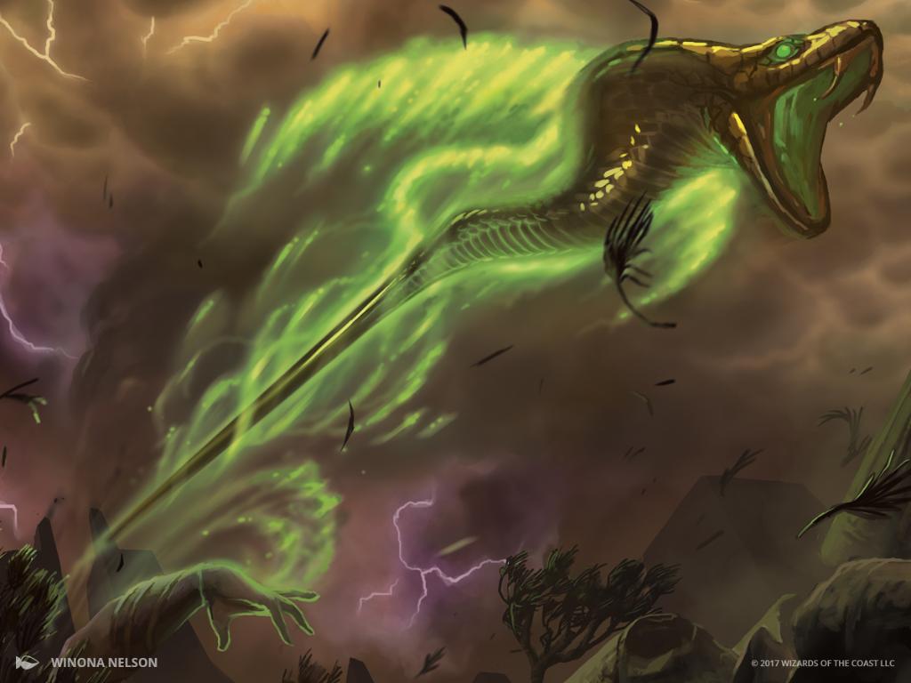 Rhonas’s Last Stand MtG Art from Hour of Devastation Set by Winona ...