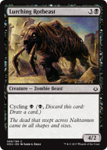 Lurching Rotbeast MtG Art from Hour of Devastation Set by Jason A ...