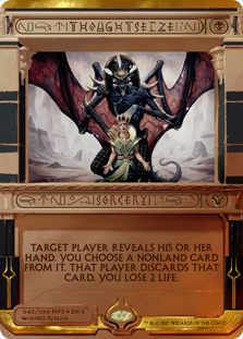 Thoughtseize (Invocations) MtG Art from Amonkhet Set by James Ryman ...