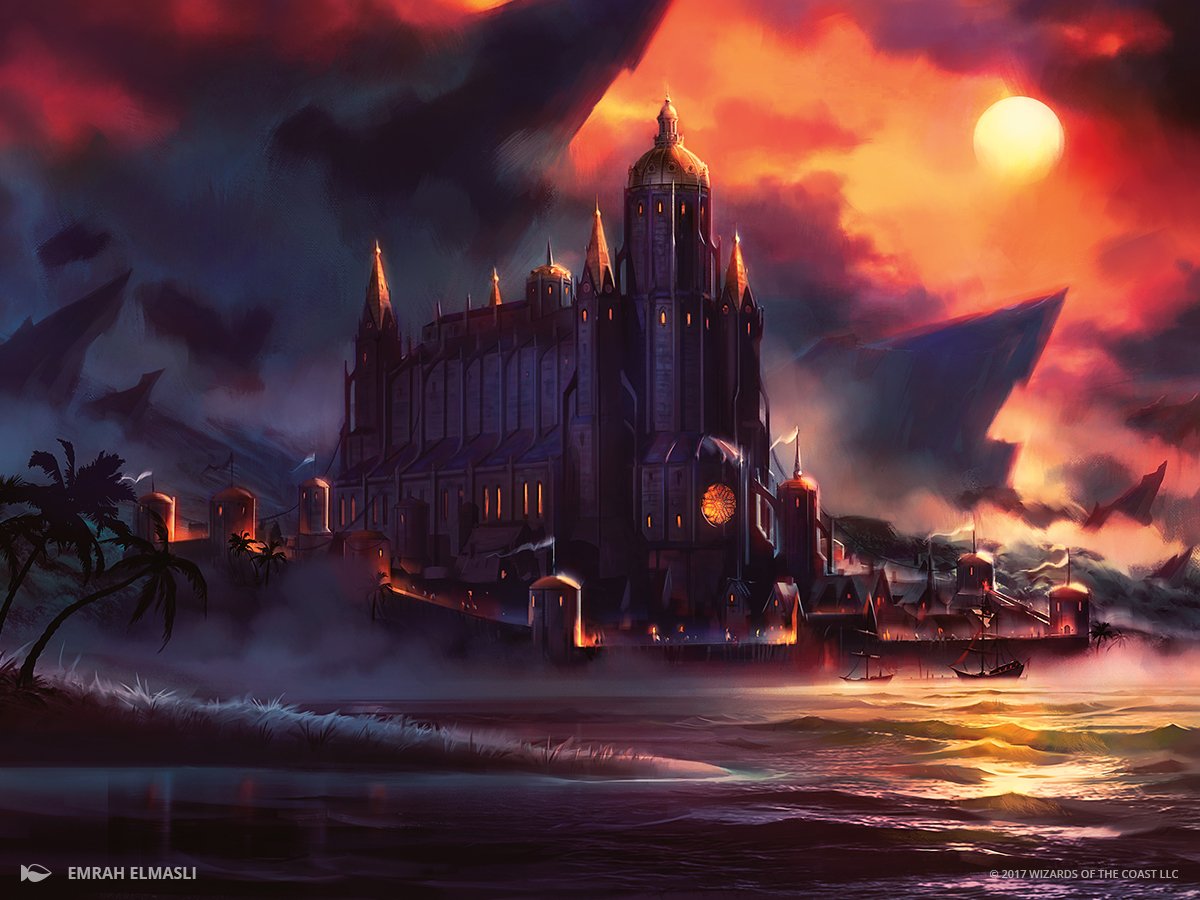Conqueror’s Foothold MtG Art from Ixalan Set by Emrah Elmasli - Art of ...