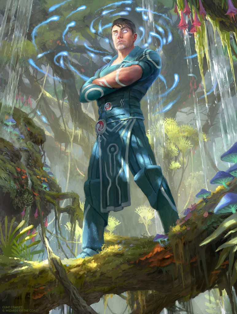 Jace, Ingenious Mind-Mage MtG Art from Ixalan Set by Clint Cearley ...