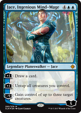 Jace, Ingenious Mind-Mage MtG Art from Ixalan Set by Clint Cearley ...