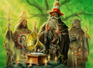 Ineffable Blessing MtG Art from Unstable Set by Milivoj Ceran - Art of ...