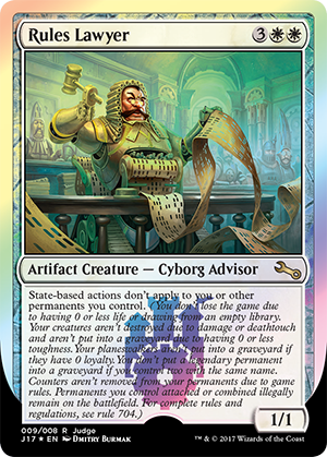 Rules Lawyer (Promo) MtG Art from Promos, Unstable Set by Dmitry Burmak ...