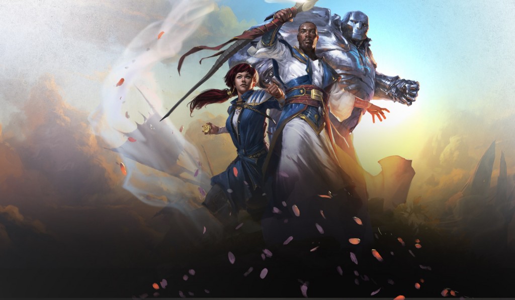 Karn, Jhoira, and Teferi - Dominaria Key Art MtG Art from Dominaria Set ...