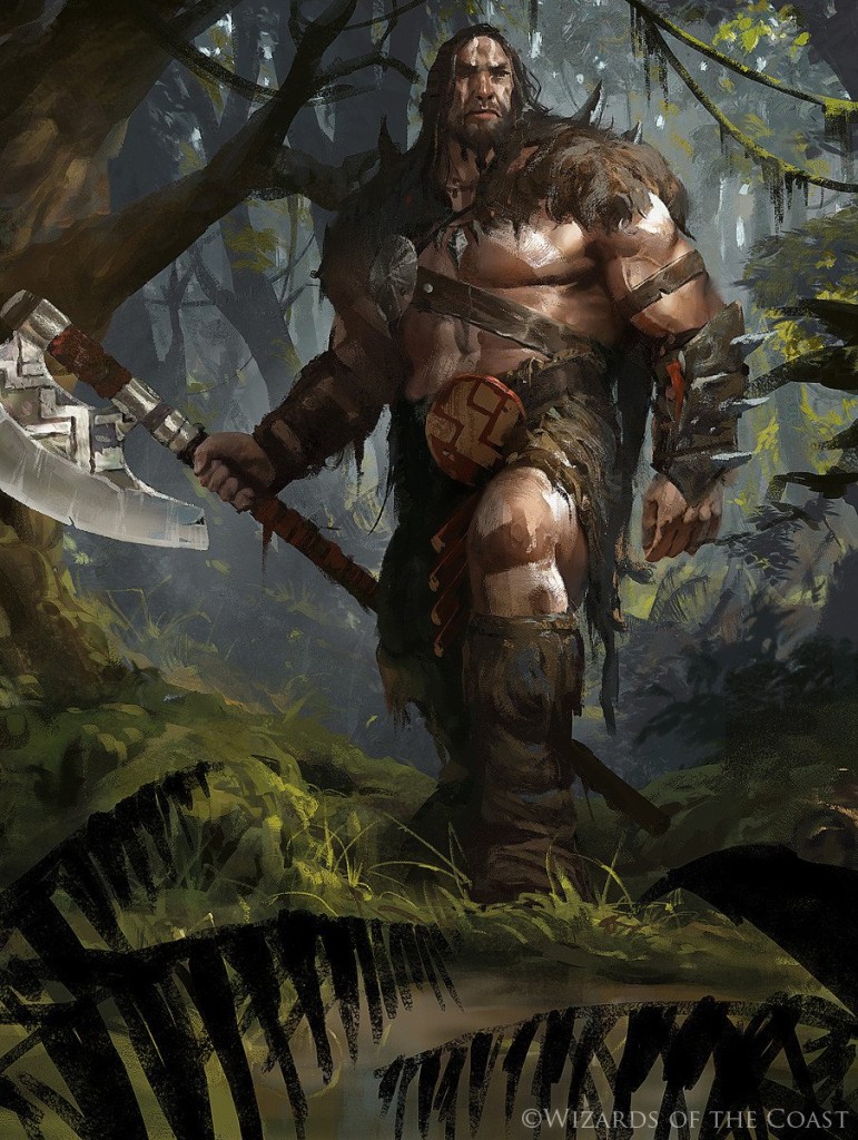 Garruk Relentless MtG Art from From the Vault: Transform Set by ...