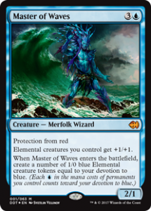 Master of Waves MtG Art from Duel Decks: Merfolk vs. Goblins Set by ...