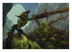 Relentless Assault MtG Art from Duel Decks: Merfolk vs. Goblins Set by ...
