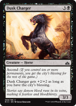 Dusk Charger MtG Art from Rivals of Ixalan Set by Lucas Graciano - Art ...