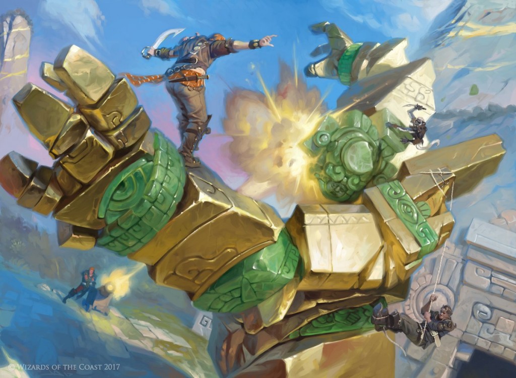 Storm the Vault MtG Art from Rivals of Ixalan Set by Victor Adame ...