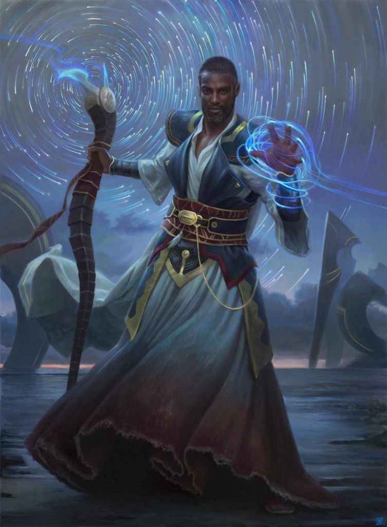 Teferi, Timebender MtG Art from Dominaria Set by Zack Stella - Art of ...