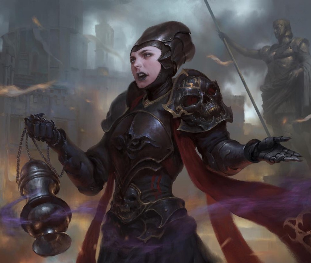 Cabal Evangel MtG Art from Dominaria Set by Lius Lasahido - Art of ...