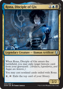 Rona, Disciple of Gix MtG Art from Dominaria Set by Tommy Arnold - Art ...