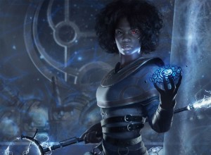Rona, Disciple of Gix MtG Art from Dominaria Set by Tommy Arnold - Art ...
