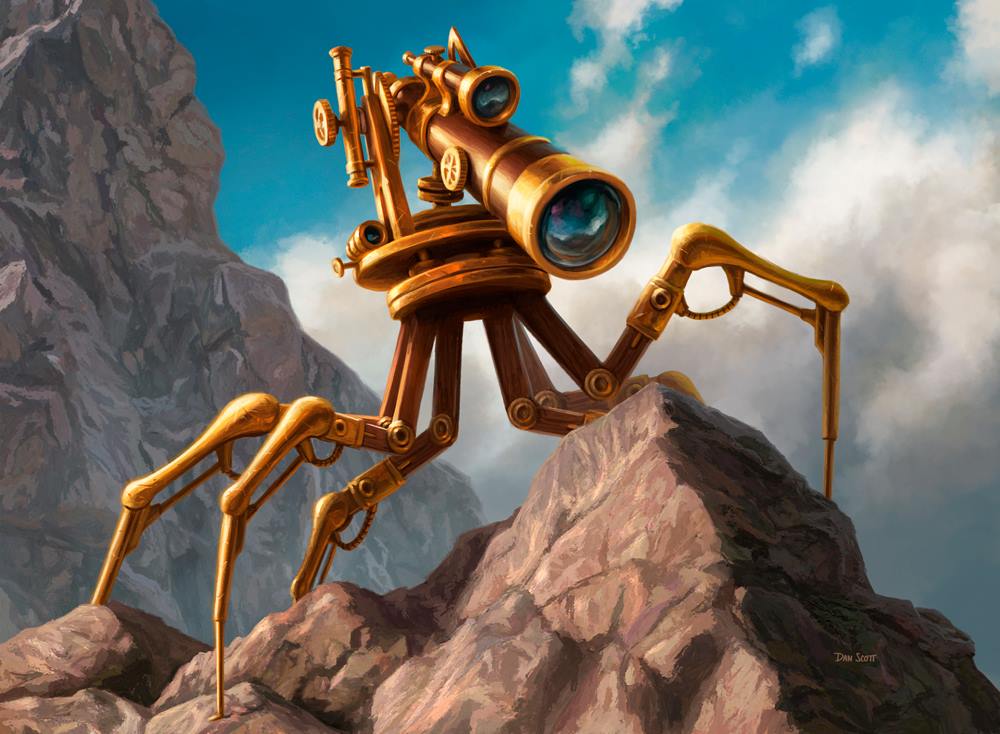 Skittering Surveyor MtG Art from Dominaria Set by Dan Scott - Art of ...