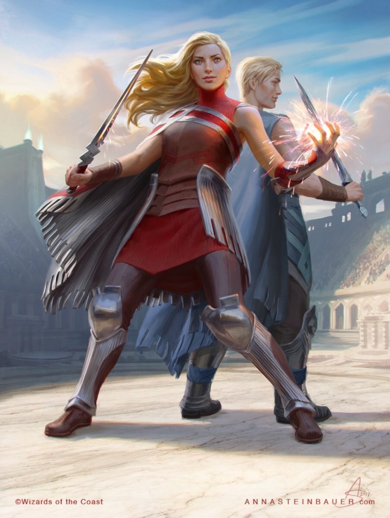 Rowan Kenrith MtG Art from Battlebond Set by Anna Steinbauer - Art of ...