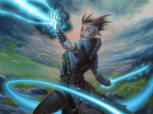 Exclusion Mage MtG Art from Core Set 2019 Set by Chris Seaman - Art of ...