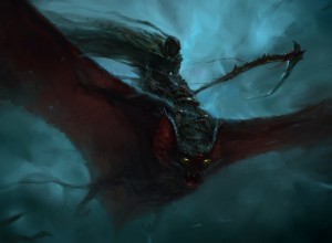 Fell Specter MtG Art from Core Set 2019 Set by Dimitar Marinski - Art ...