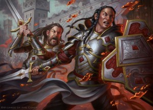 Heroic Reinforcements MtG Art from Core Set 2019 Set by Scott Murphy ...
