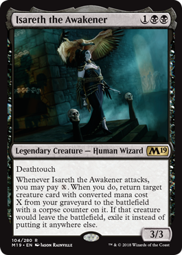 Isareth the Awakener MtG Art from Core Set 2019 Set by Jason Rainville ...