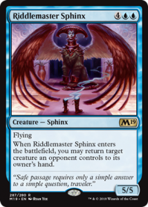 Riddlemaster Sphinx MtG Art from Core Set 2019 Set by Ryan Yee - Art of ...