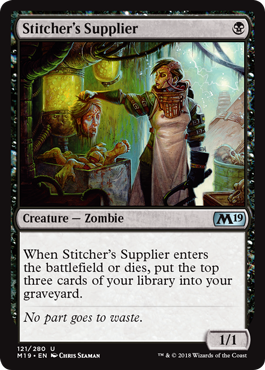 MtG Art: Stitcher's Supplier from Core Set 2019 Set by Chris Seaman ...