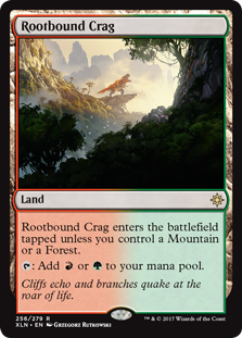 Rootbound Crag MtG Art from Ixalan Set by Grzegorz Rutkowski - Art of ...