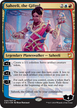 Saheeli, the Gifted MtG Art from Commander 2018 Set by Ryan Pancoast ...
