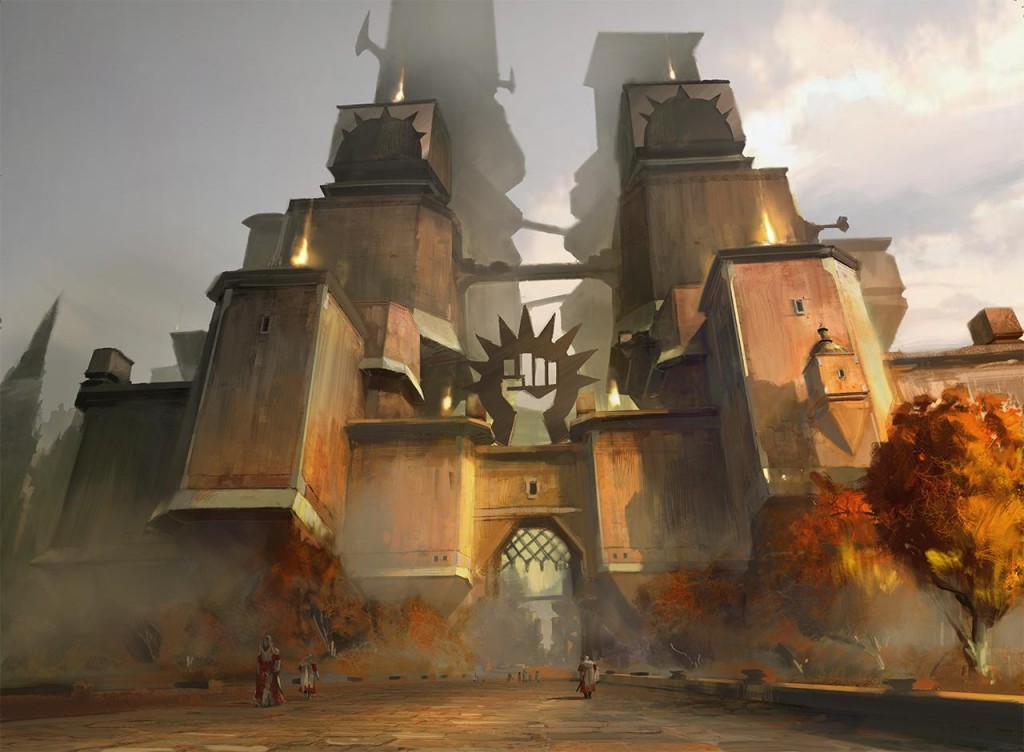 Boros Guildgate MtG Art from Guilds of Ravnica Set by Titus Lunter ...