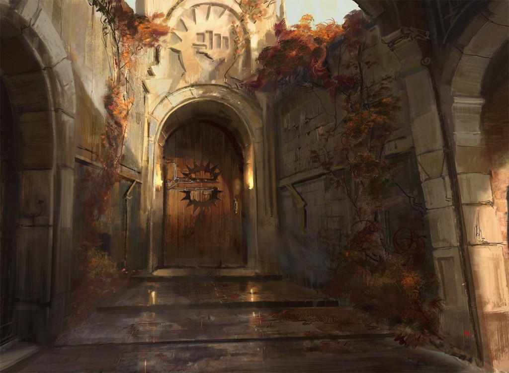 Boros Guildgate MtG Art from Guilds of Ravnica Set by Titus Lunter ...