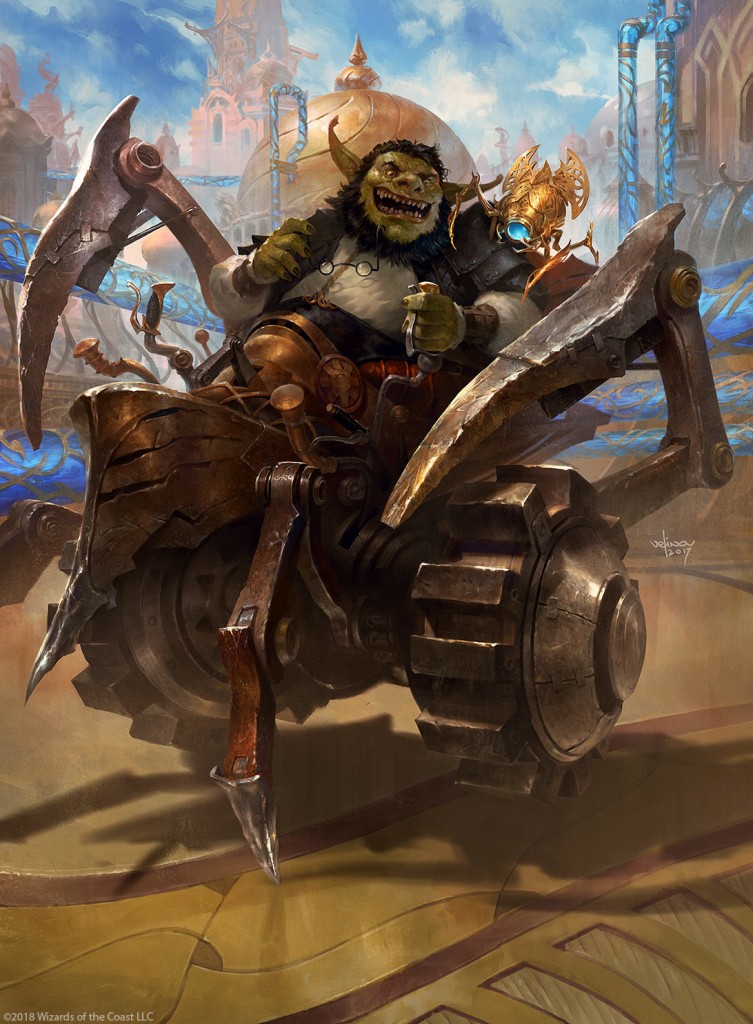 Daretti, Ingenious Iconoclast (Mythic Edition) MtG Art from Guilds of ...