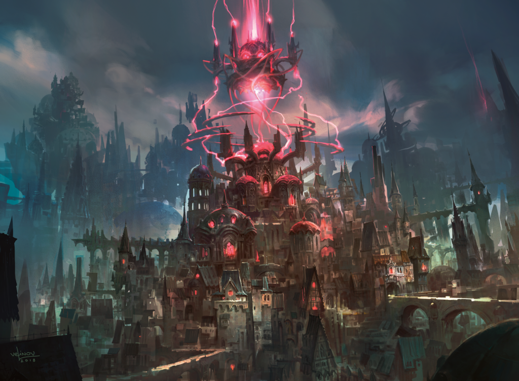 Mountain MtG Art from Guilds of Ravnica Set by Svetlin Velinov - Art of ...