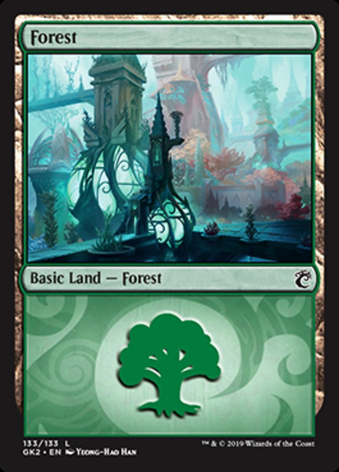 Forest MtG Art from Ravnica Allegiance Set by Yeong-Hao Han - Art of ...