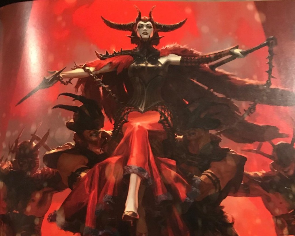 Judith, the Scourge Diva MtG Art from Ravnica Allegiance Set by Wesley ...