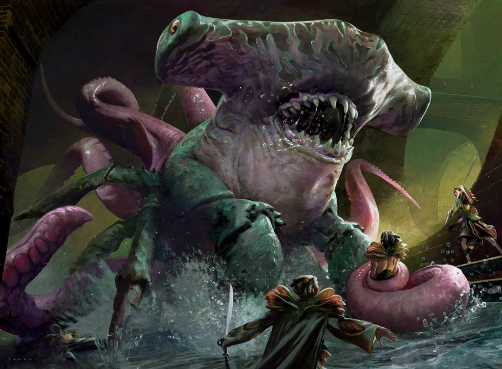 Sharktocrab MtG Art from Ravnica Allegiance Set by Jehan Choo - Art of ...