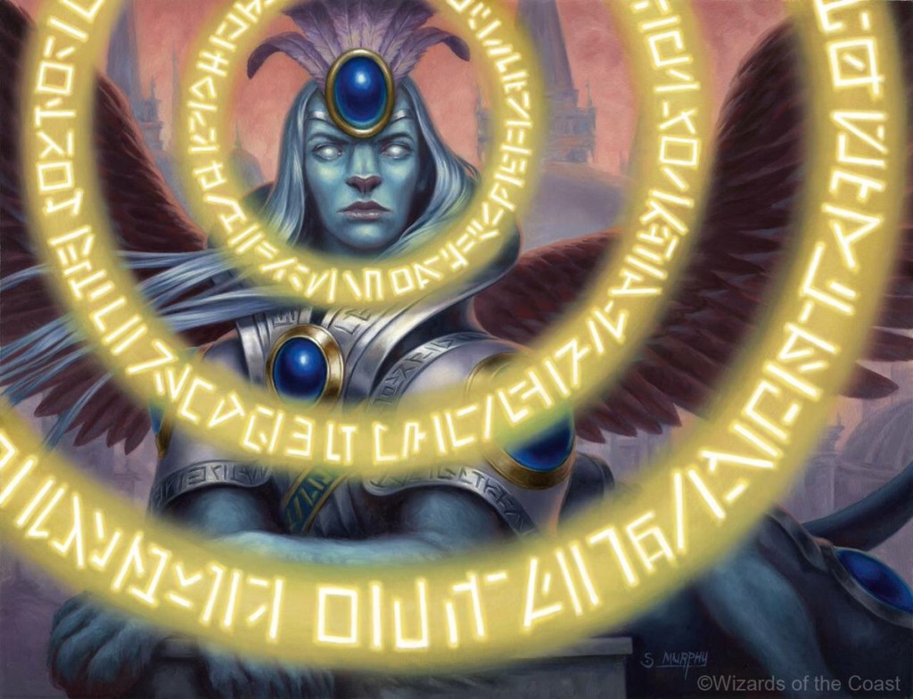 Sphinx's Insight MtG Art from Ravnica Allegiance Set by Scott Murphy ...