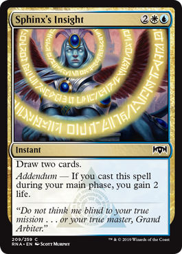 Sphinx's Insight MtG Art from Ravnica Allegiance Set by Scott Murphy ...