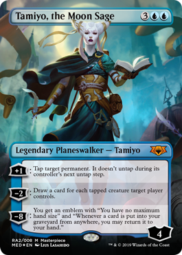 Tamiyo, The Moon Sage MtG Art from Ravnica Allegiance Set by Lius ...