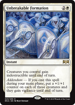 Unbreakable Formation MtG Art from Ravnica Allegiance Set by Matt ...