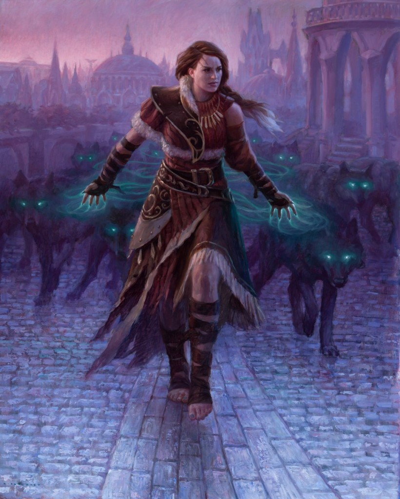 Arlinn, Voice of the Pack MtG Art from War of the Spark Set by Ryan ...